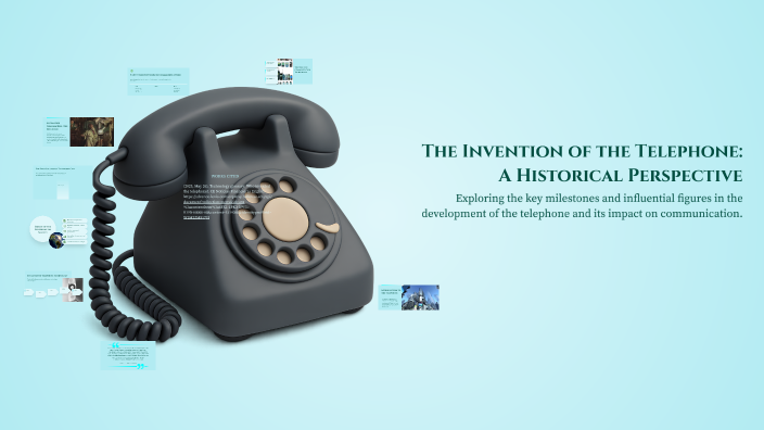 The Invention of the Telephone: A Historical Perspective by James ...
