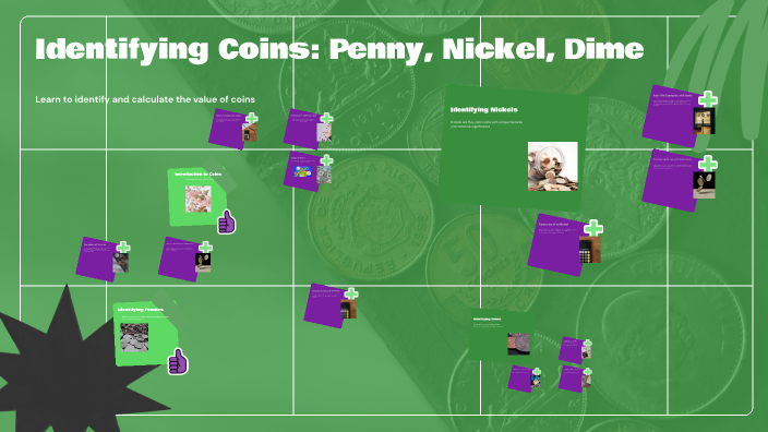 Identifying Coins: Penny, Nickel, Dime by Dawn Krebs on Prezi