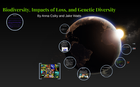 Biodiversity, Impacts of Loss, and Genetic Diversity by Anna Csiky on Prezi