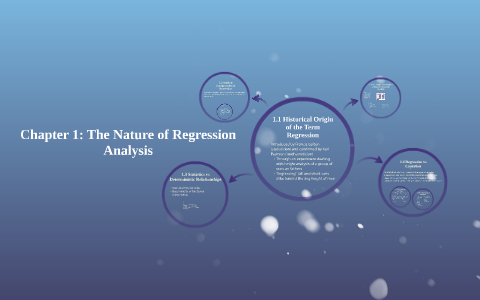 Chapter 1: The Nature of Regression Analysis by Marveetes Brown on Prezi