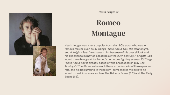 ROMEO AND JULIET by Lucy Briggs on Prezi