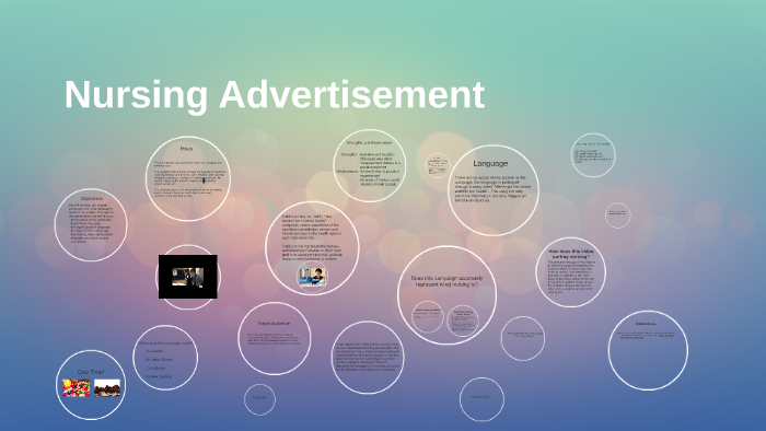 Nursing Advertisement by Gillian Davidson on Prezi