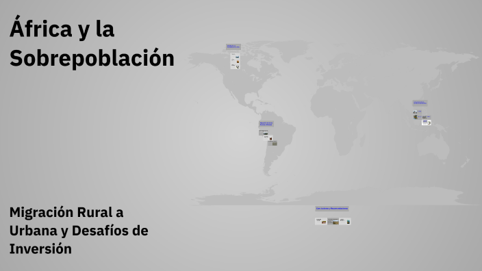 África y la Sobrepoblación by Sol Nayara on Prezi
