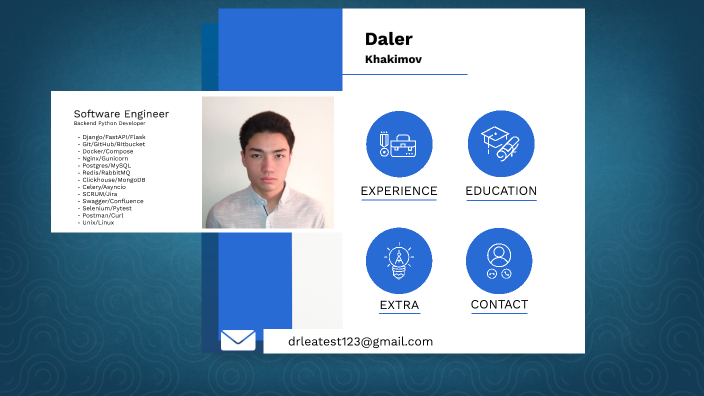 Self Presentation Card by Dr Lea on Prezi
