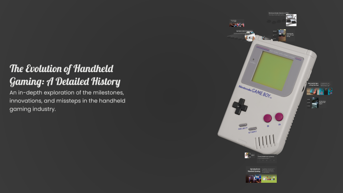 The Evolution of Handheld Gaming: A Detailed History by Super Super on ...