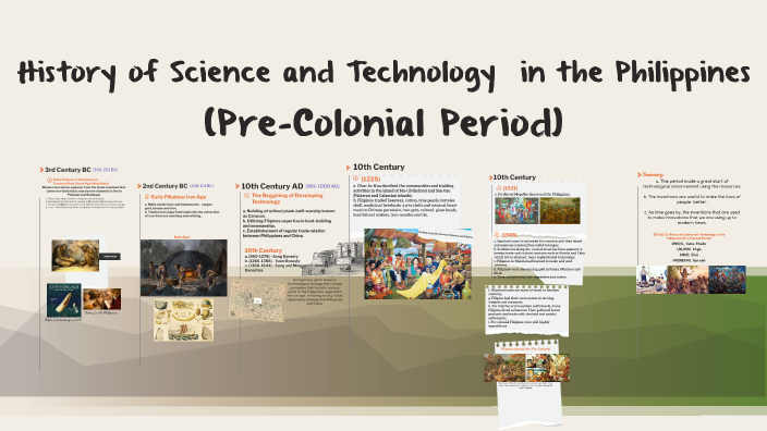 History of S&T in the Philippines (Pre-Colonial Period) by Yama Maiko ...