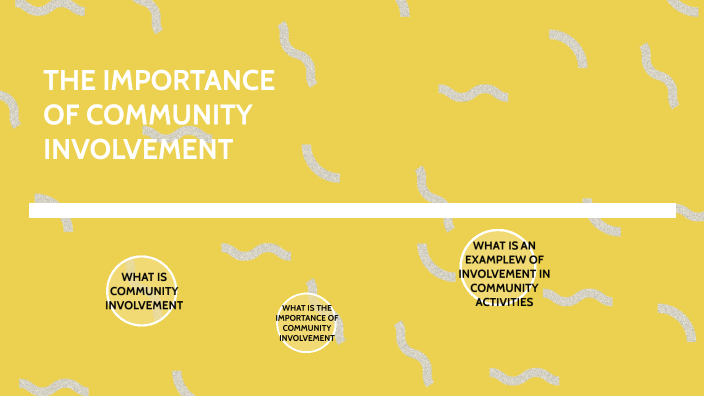 The importance of community involvement by STEPHANY MILLARE on Prezi