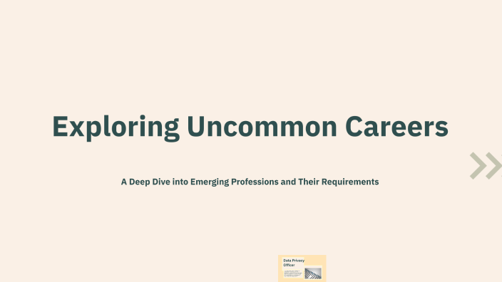 Exploring Uncommon Careers by Karely Mirel Cordero Chavez on Prezi