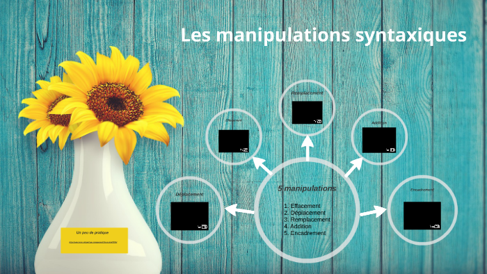 Les manipulations syntaxiques by Magali Crête