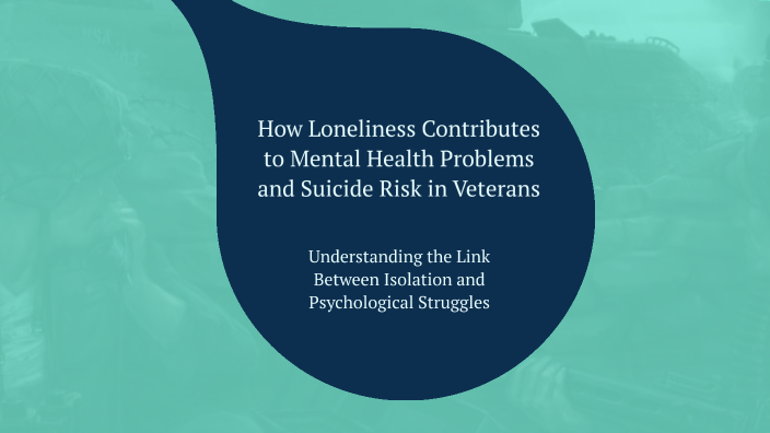 How Loneliness Contributes to Mental Health Problems and Suicide Risk ...