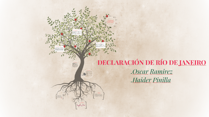 DECLARACIÓN DE RÍO DE JANEIRO by oscar ramirez on Prezi