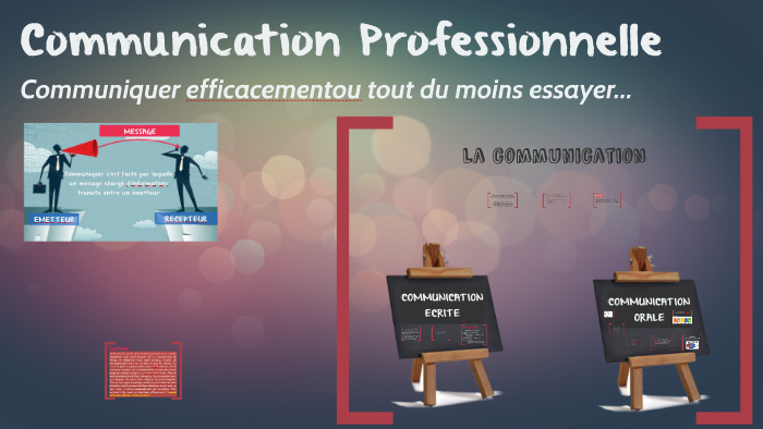 Communication Professionnelle by JM FORMATION on Prezi