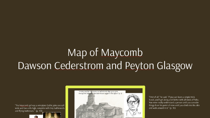 Map of Maycomb by Dawson Cederstrom on Prezi