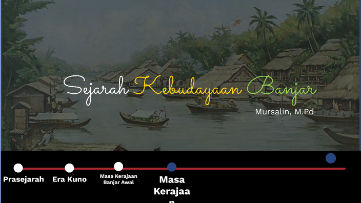 Timeline Sejarah Kebudayaan Banjar by MURSALIN ARLONG on Prezi