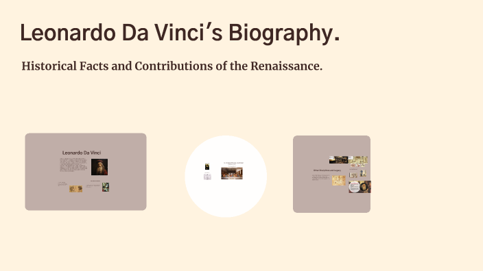 Leonardo Da Vinci timeline by Jose Fernando Gomez Jaramillo on Prezi