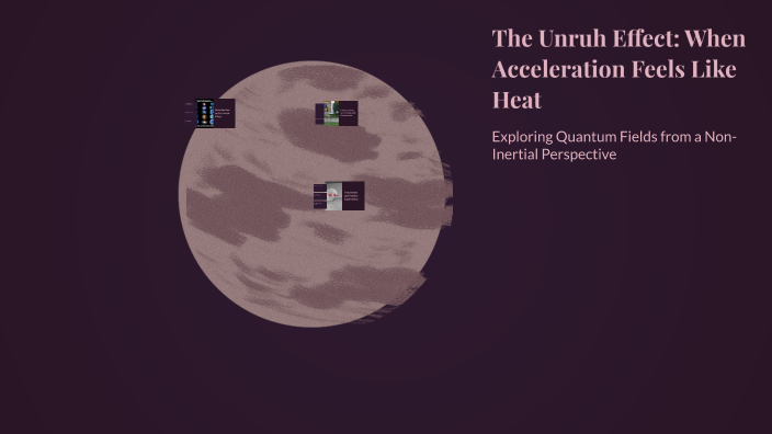 The Unruh Effect: When Acceleration Feels Like Heat by Vikhnesh Manoj ...