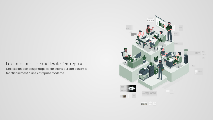 Les fonctions essentielles de l’entreprise by Ibrahim Ignammas on Prezi