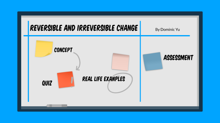 Reversible and irreversible change by Nic Yu on Prezi