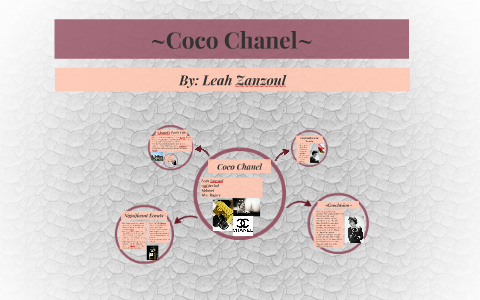 Coco Chanel by Leah Zanzoul on Prezi