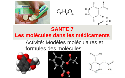 2nde_SA7_Molécules médicaments by Dominique Margas