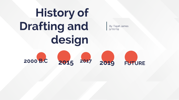 History of drafting and design by Tiajah James on Prezi