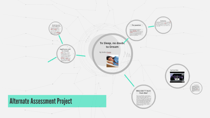 To Sleep, no doubt to Dream by Stefan Cozza on Prezi