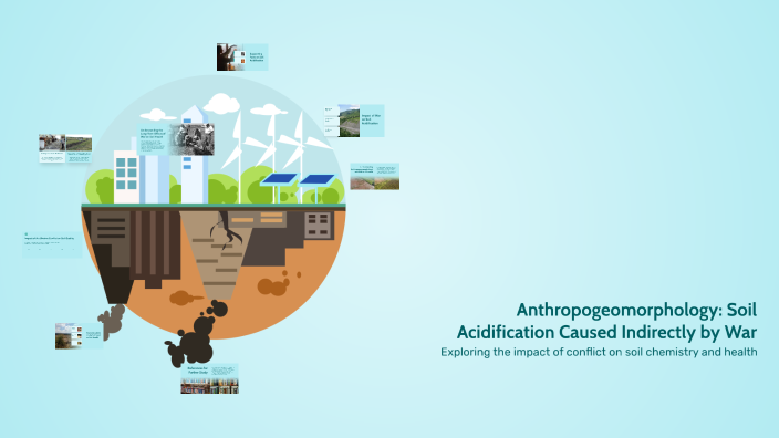 Anthropogeomorphology: Soil Acidification Caused Indirectly by War by ...
