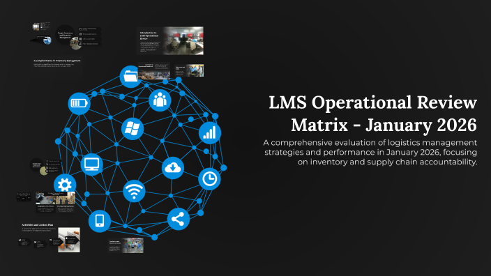 LMS Operational Review Matrix - January 2026 by jay monty on Prezi