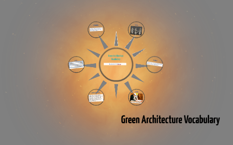 Green Architecture Vocabulary by Jasmine Lam on Prezi