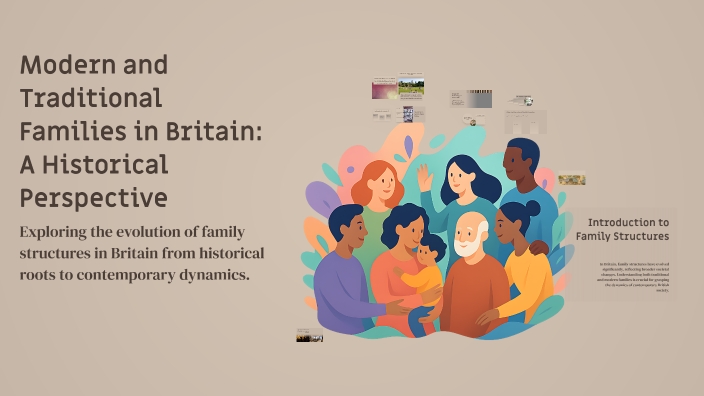 Modern and Traditional Families in Britain: A Historical Perspective by ...