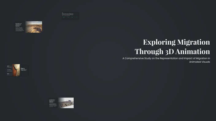 Exploring Migration Through 3D Animation by Salma Mootacem on Prezi