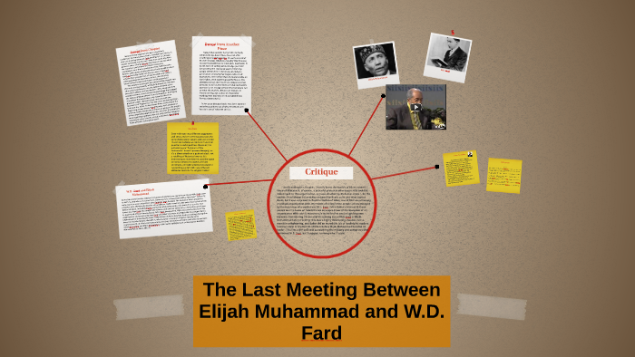 The Last Meeting Between Elijah Muhammad and W.D. Fard by Cecilia ...