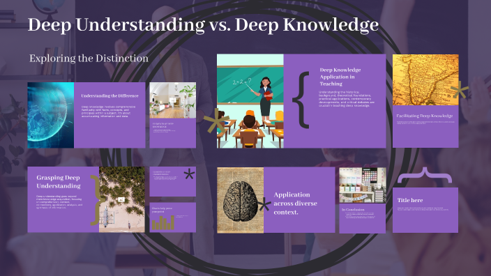 Deep Understanding vs. Deep Knowledge by Vinho Tintswalo on Prezi