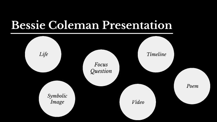 Bessie Coleman Presentation by Emma Foster on Prezi