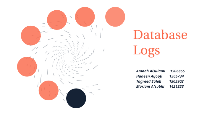 Database Logs by Graduate 2019 on Prezi