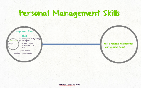 Personal Management Skills by mikaela wilson on Prezi