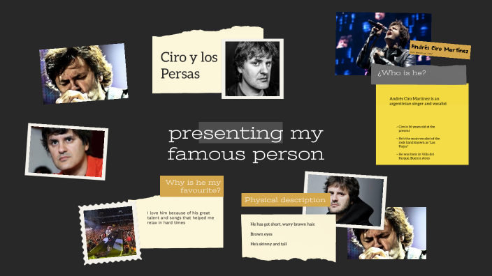 Presenting my famous person by Salvador Faure on Prezi