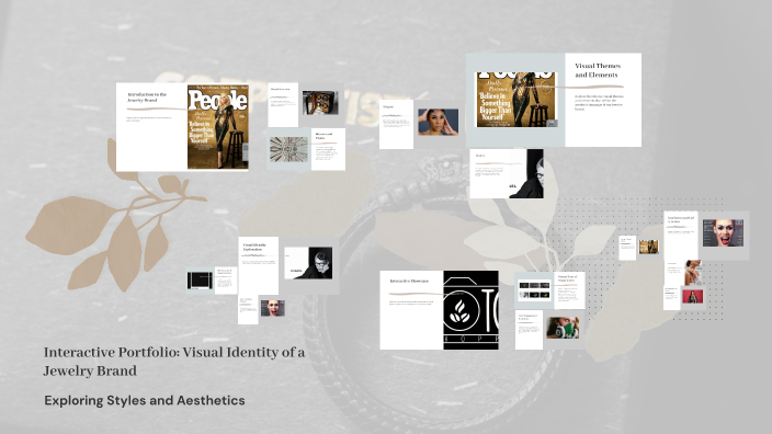 Interactive Portfolio: Visual Identity of a Jewelry Brand by Olivia De ...