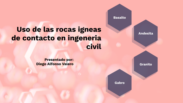 Uso de rocas igneas en ingeneria civil by diego valero on Prezi