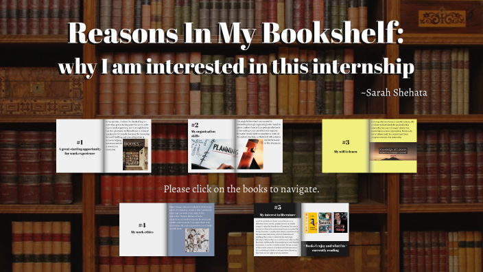 Waterstones Internship Application by Sarah Shehata on Prezi