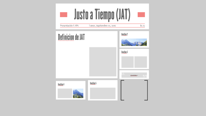 Justo a Tiempo (JAT) by Juan Manuel Regis Sandoval on Prezi