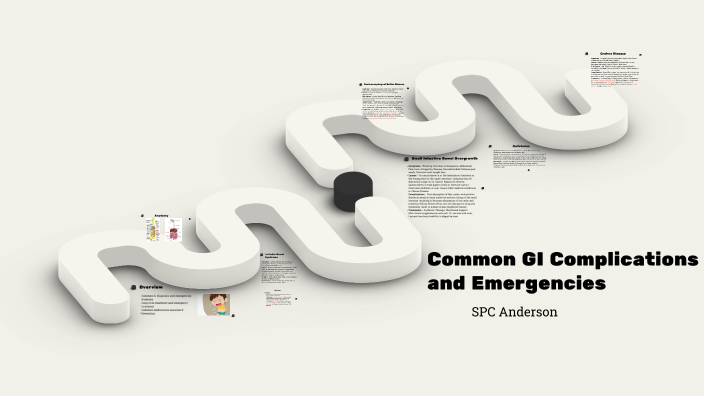 Common GI Complications and Emergencies by Brandon Anderson on Prezi