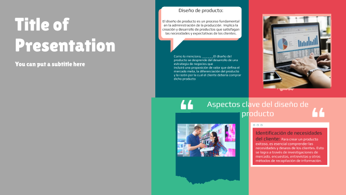 Criterios para el diseño del producto y selección del proceso by Ana ...