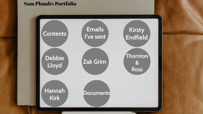 Sam Plumb's Portfolio by sam plumb on Prezi