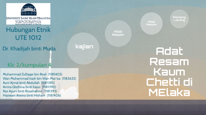 Adat Resam Etnik Chetti di Melaka by Auni Ajmal on Prezi