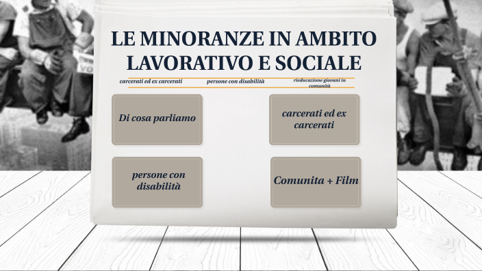 minoranze lavoro by eleonora melis on Prezi