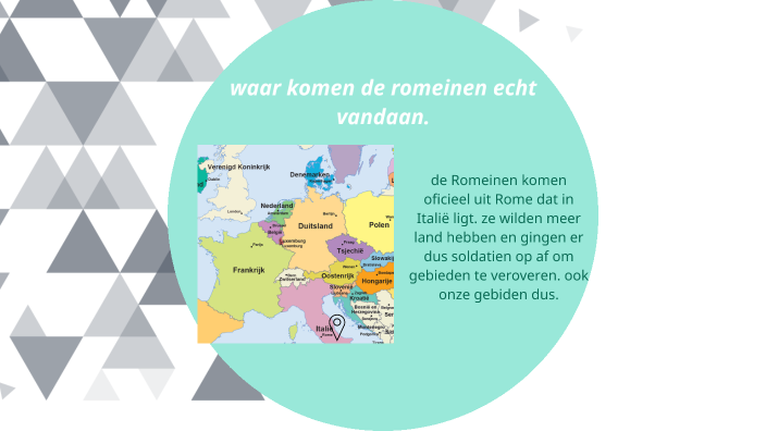 presentatie romeinen by sem van der boon on Prezi