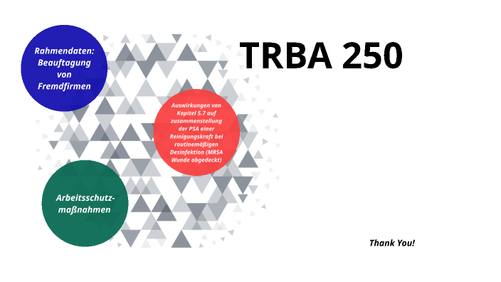TRBA 250 by Julian Sprotte on Prezi Next