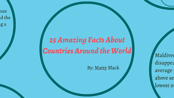 25 Amazing Facts About Countries Around the World by Matty Black on Prezi