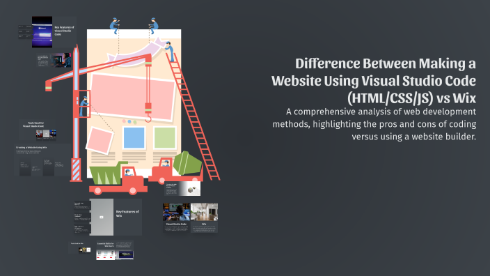 Difference Between Making a Website Using Visual Studio Code (HTML/CSS ...
